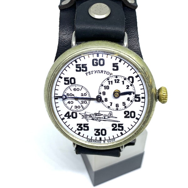 Pilot Wrist Watch - Etsy