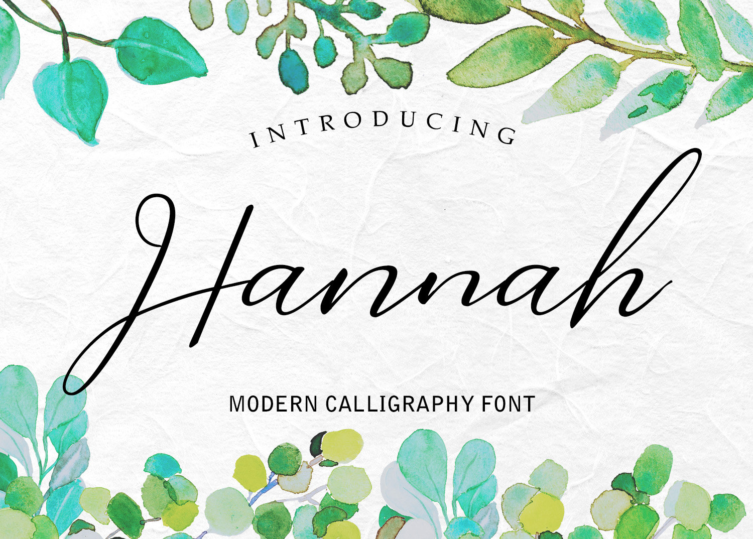 Hannah Font Digital Font Font Download Calligraphy Font | Etsy