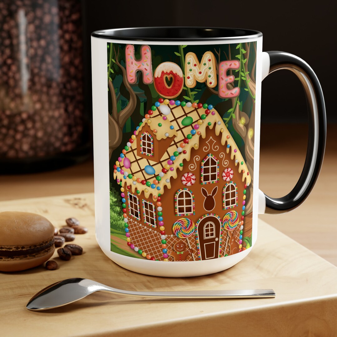 Ready to Ship GINGERBREAD HOUSE, COFFEE Mug, Christmas Gift - Etsy