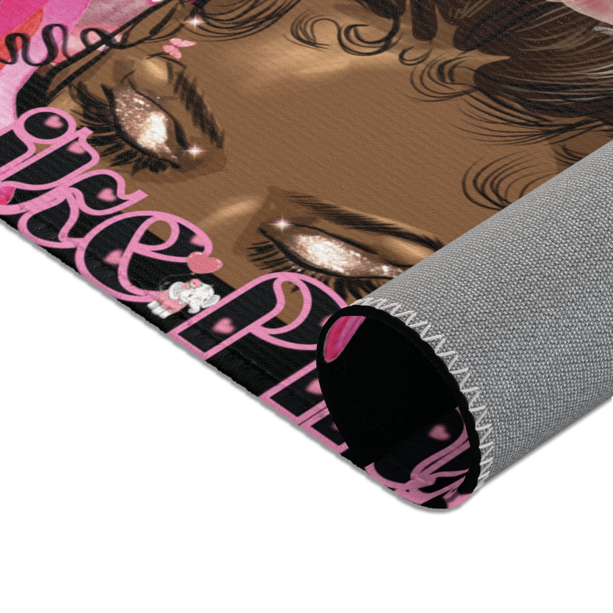 I LIKE PINK, Home Decor Rug, Living Room Rug, Make up Rug, Design Rug ...