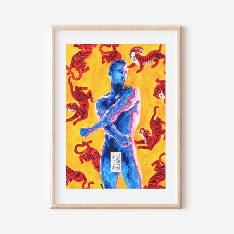Nude Asian Male Etsy