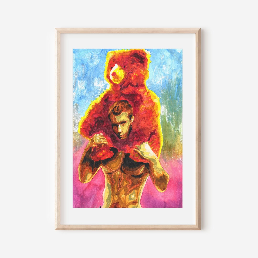 Male Nude Frontal Nudity Vintage Photo Gay Print Wall Decor Etsy Portugal