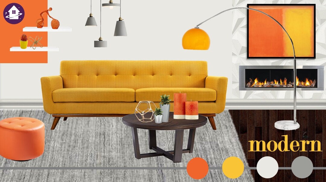 Custom Residential Room - Virtual Interior Decorating With E-décor ...
