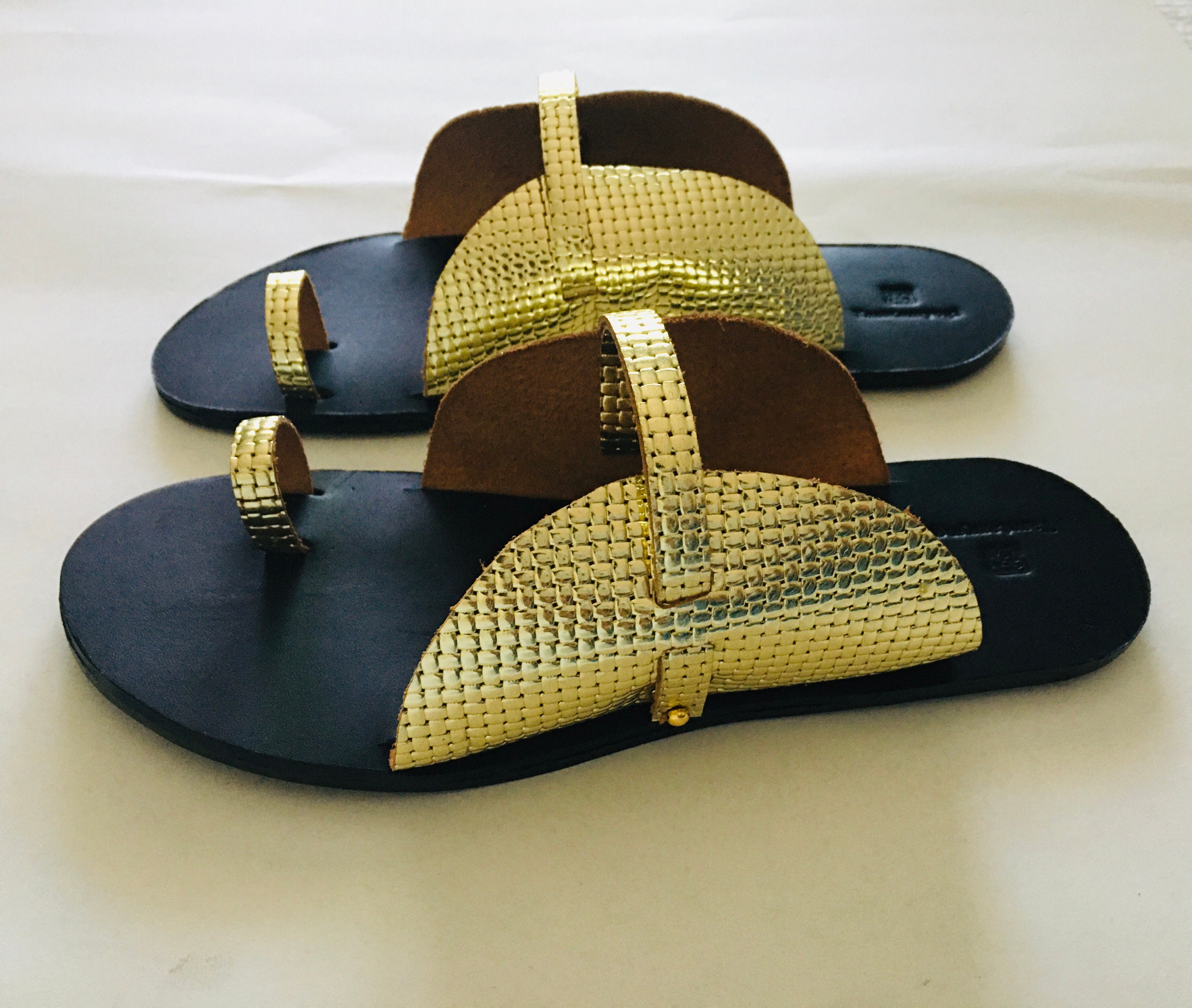 Women, Handmade Sandals, Leather, Black, Tan, Gold, Silver, All Colors ...