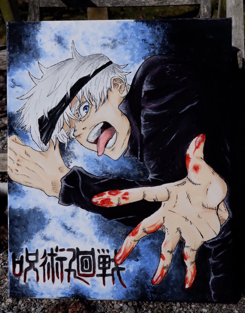 Jujutsu Kaisen Satoru Gojo Manga Cover 4 | Etsy