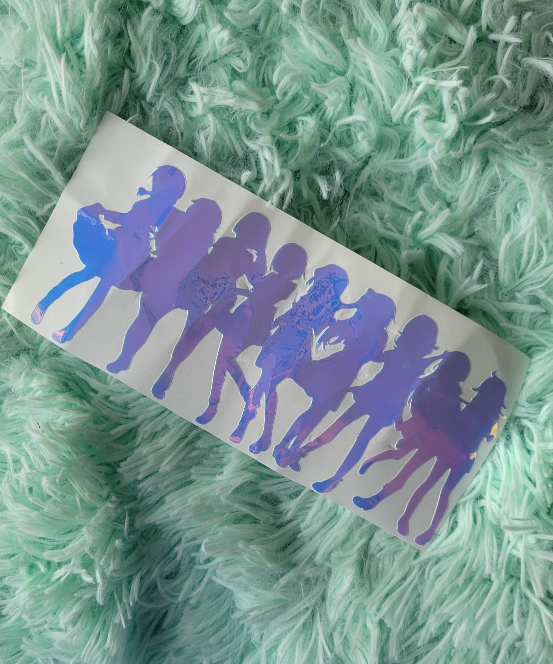 Love Live PDP Nijigasaki Silhouette Vinyl Anime Decal Sticker - Etsy UK