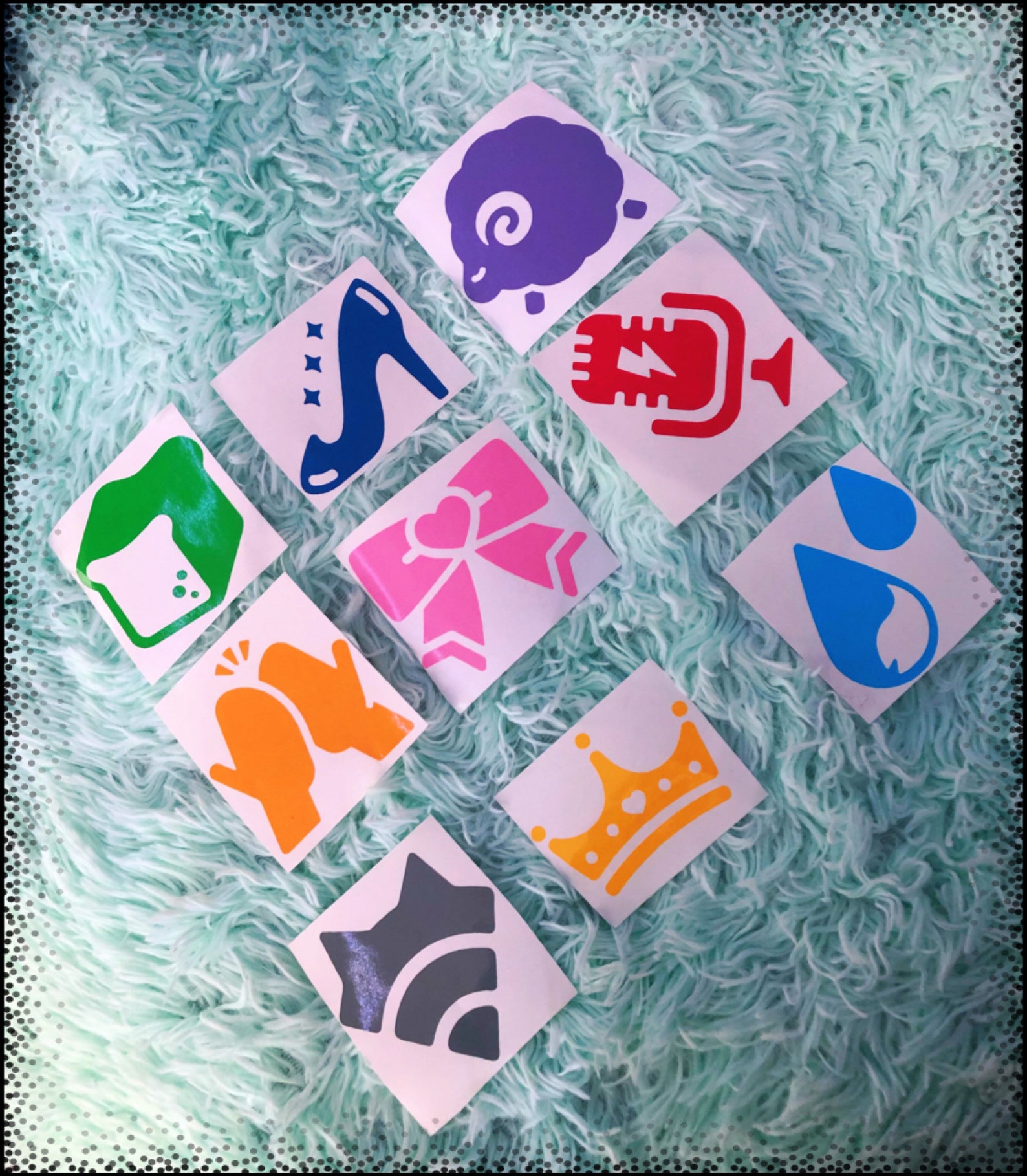 Love Live PDP Nijigasaki Symbol Vinyl Anime Decal Stickers - Etsy