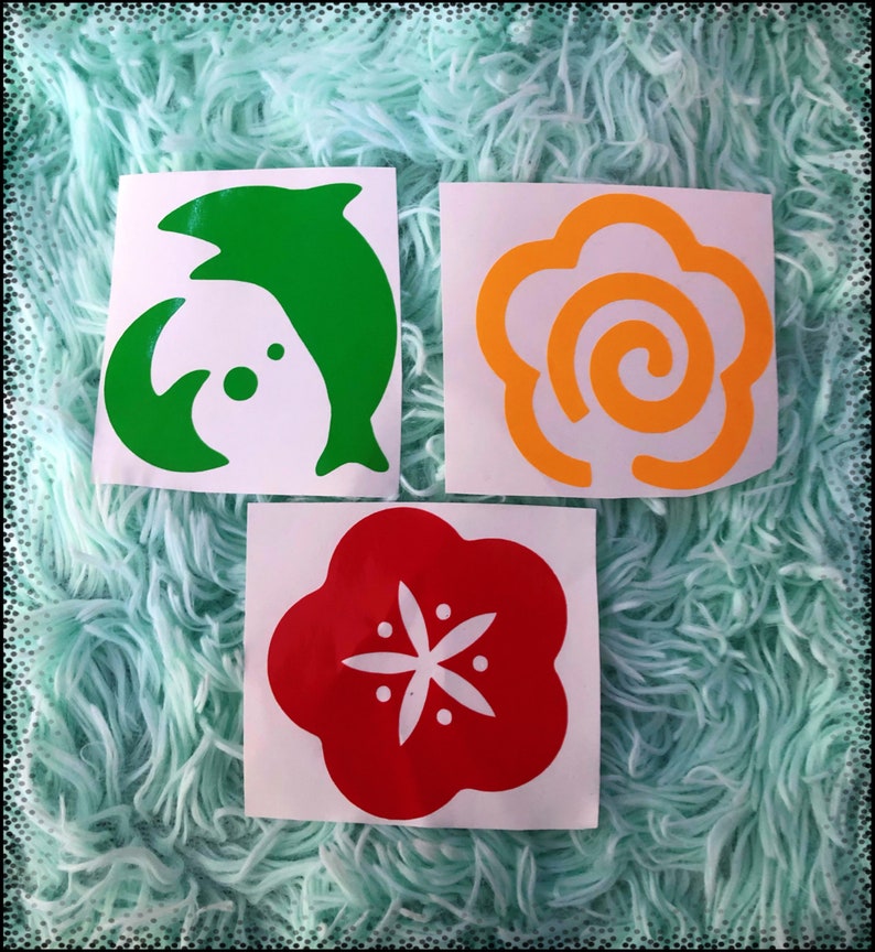 Love Live Aqours Symbol Vinyl Decal Stickers | Etsy