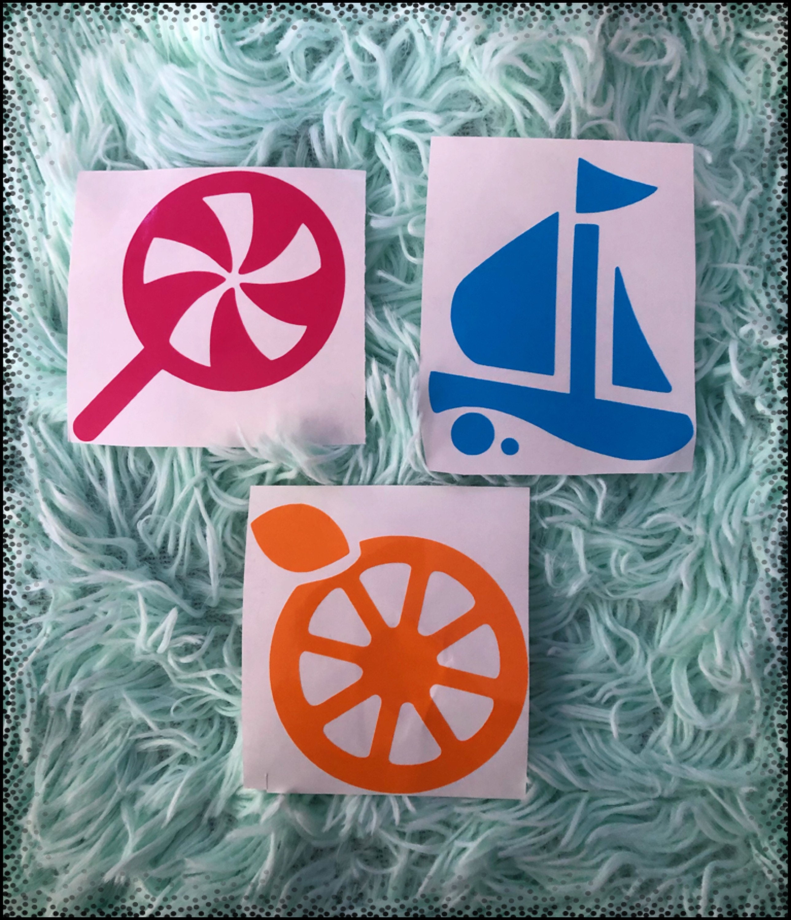 Love Live Aqours Symbol Vinyl Decal Stickers - Etsy