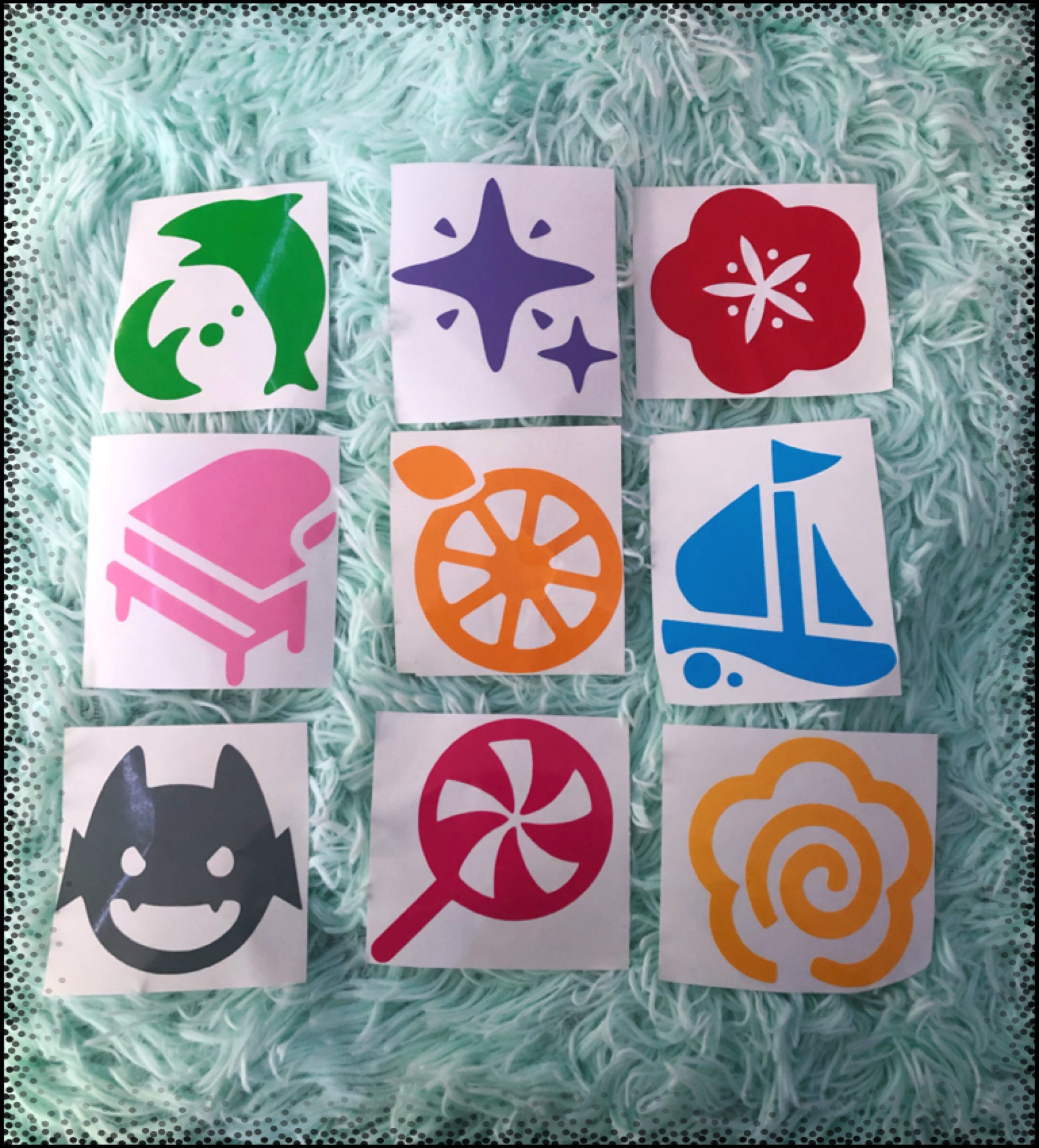 Love Live Aqours Symbol Vinyl Decal Stickers - Etsy