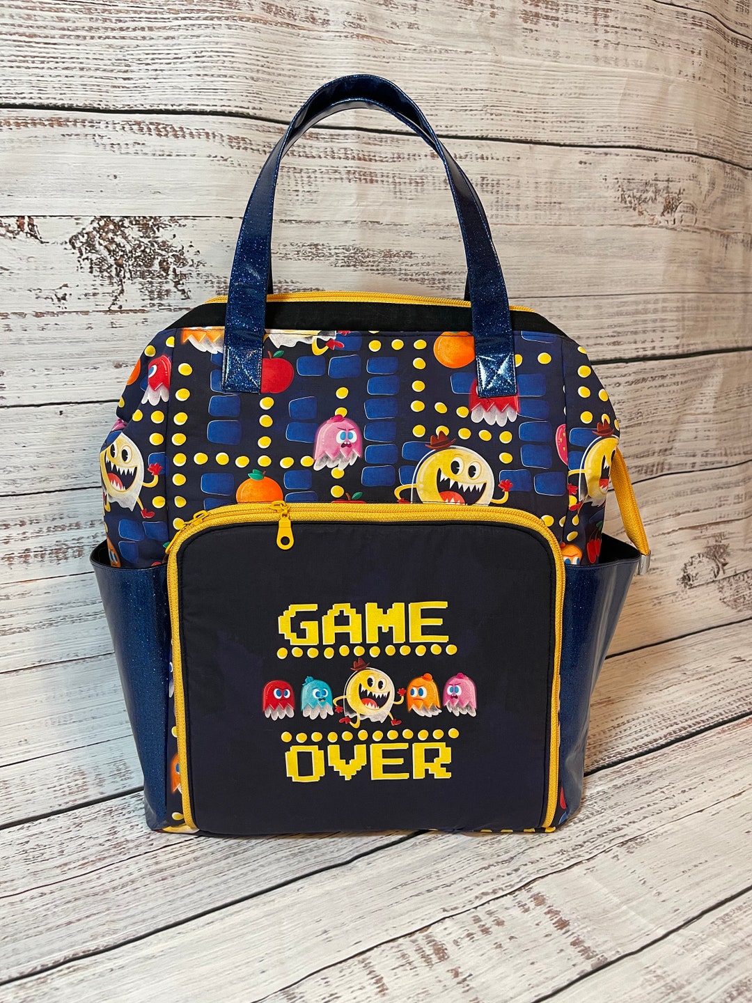 Pac-man Backpack - Etsy