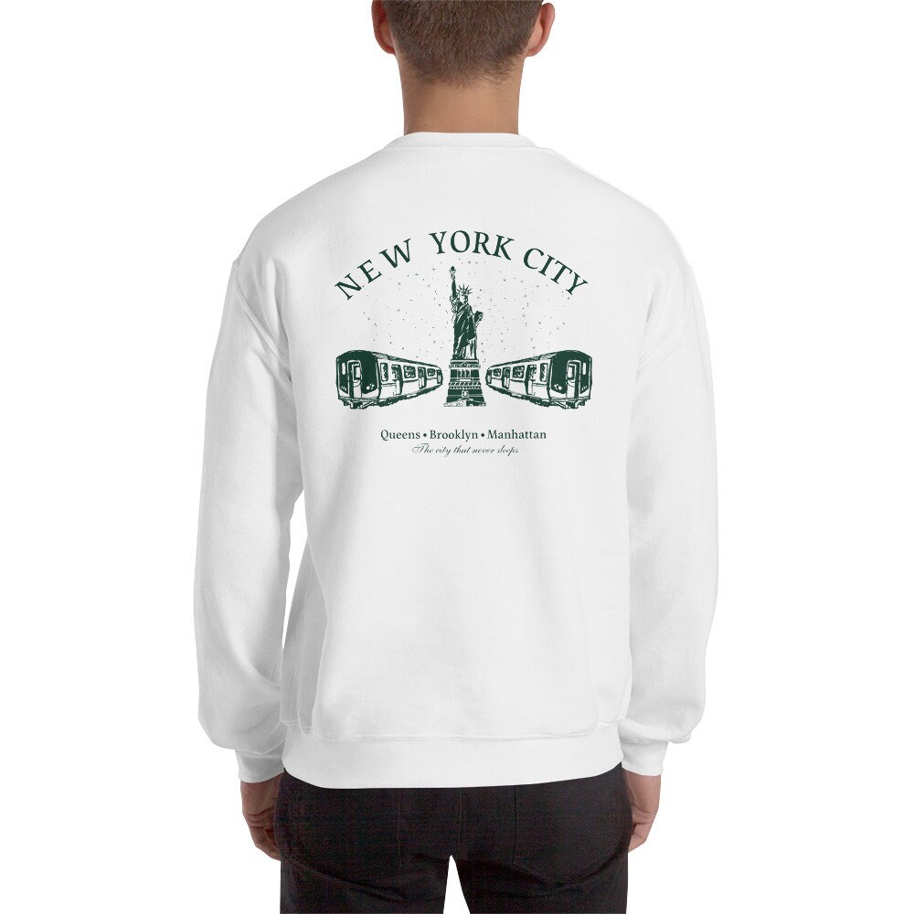 New York City Sweatshirt NYC Sweater, Queens Sweater, Brooklyn Sweater ...