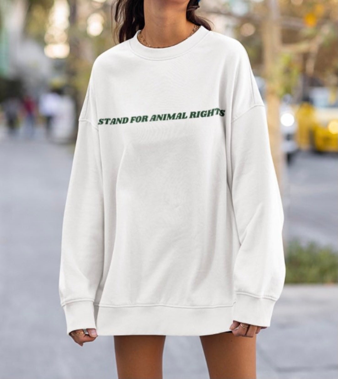 Stand for Animal Rights Unisex Sweatshirt; Animal Rights Sweatshirt ...