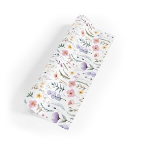 Pastel Flowers Seamless Pattern, Floral Digital Paper, Floral ...