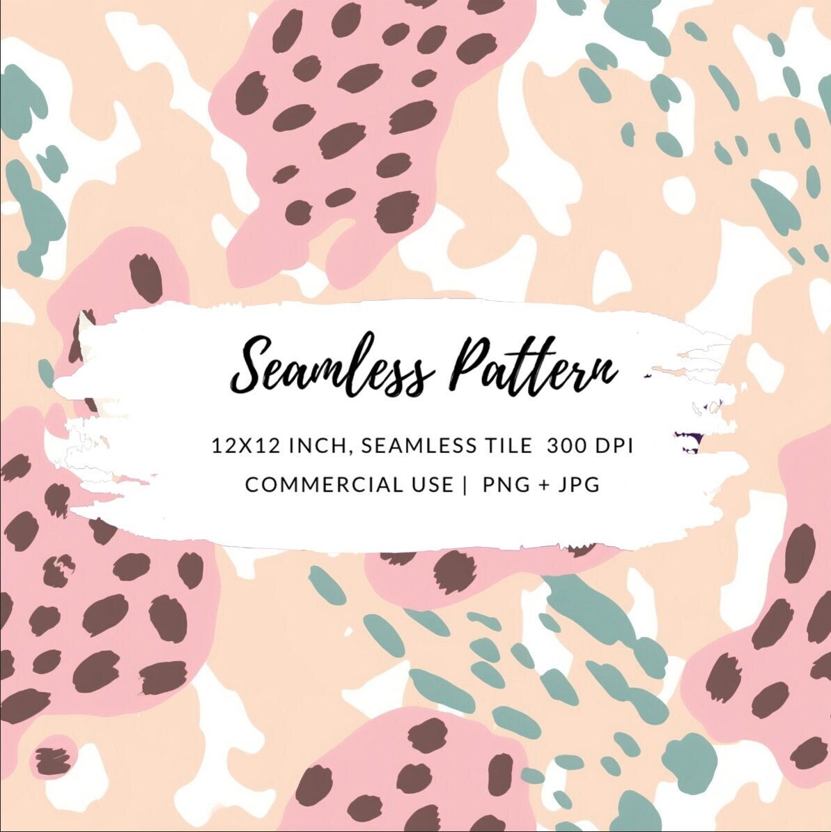 Animal Print Seamless, Cheetah Seamless, Leopard Seamless Pattern ...