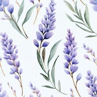 12 Pastel Flowers Patterns, Floral Digital Paper, Spring Wildflower ...