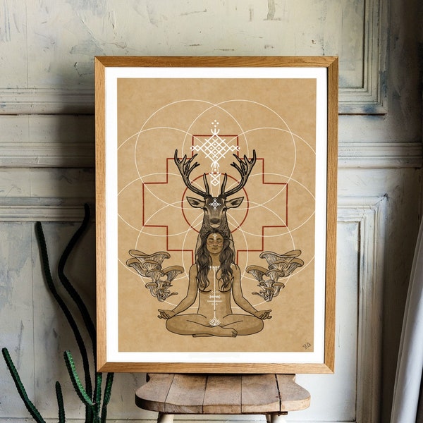 Shaman Poster - Etsy