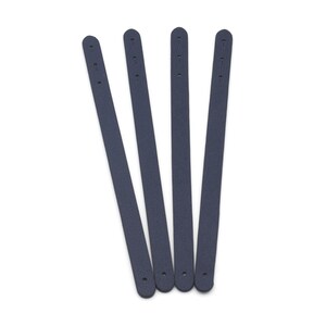 5 Genuine Leather Navy Blue Small Bracelet Band Small Navy - Etsy