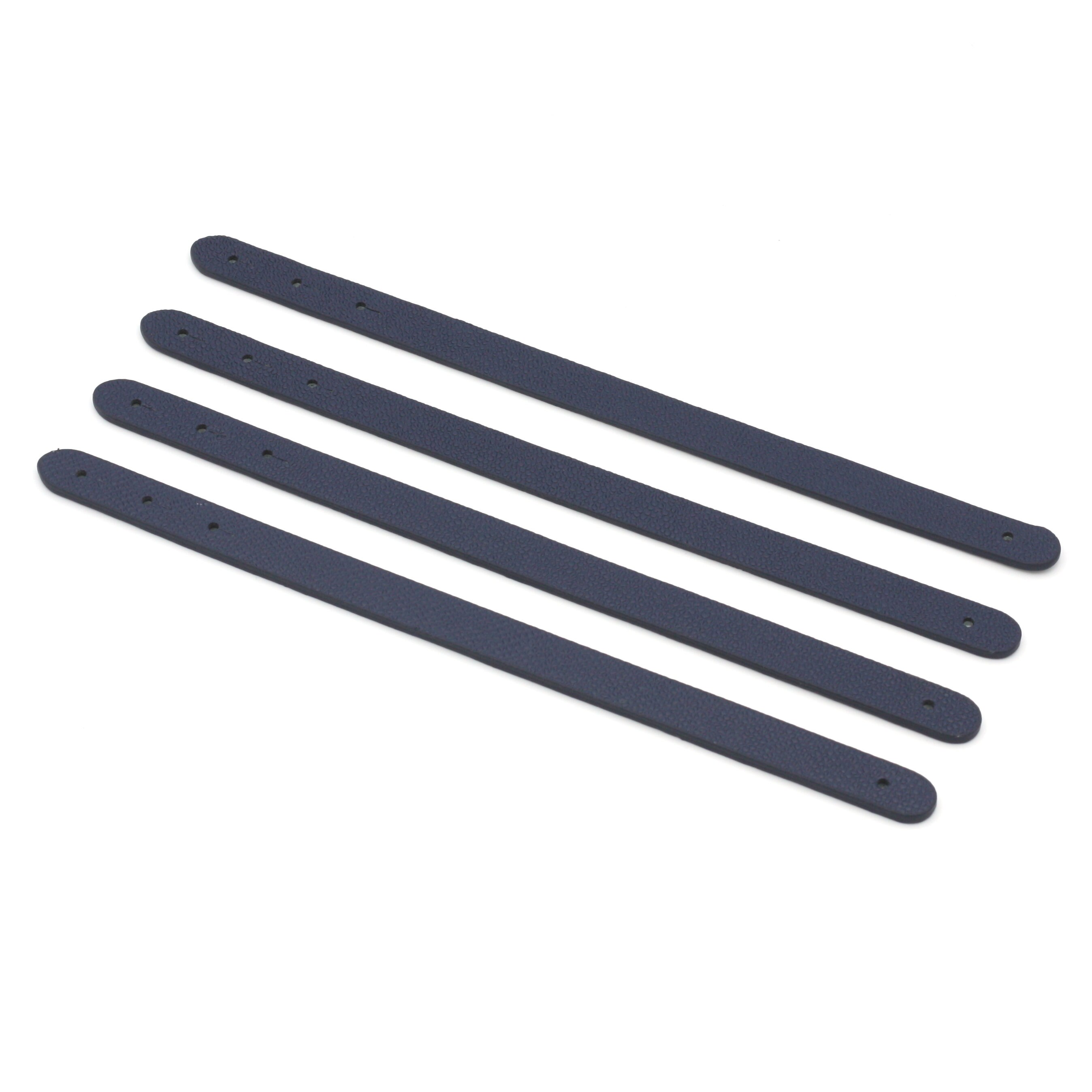 5 Genuine Leather Navy Blue Small Bracelet Band Small Navy | Etsy