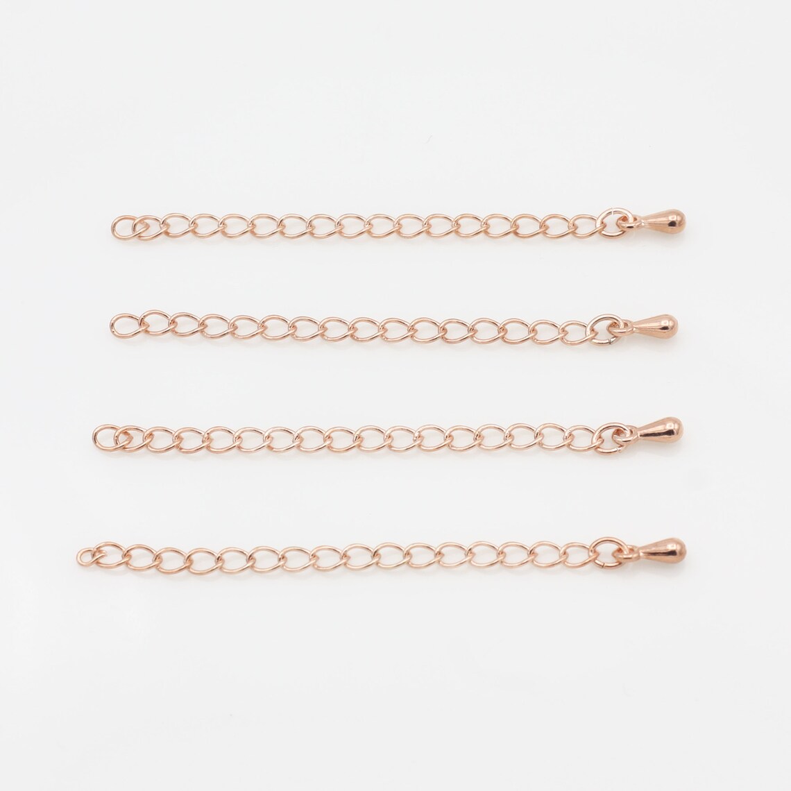 10 Rose Gold Chain Extender Add 2 Inch Rose Gold Necklace - Etsy