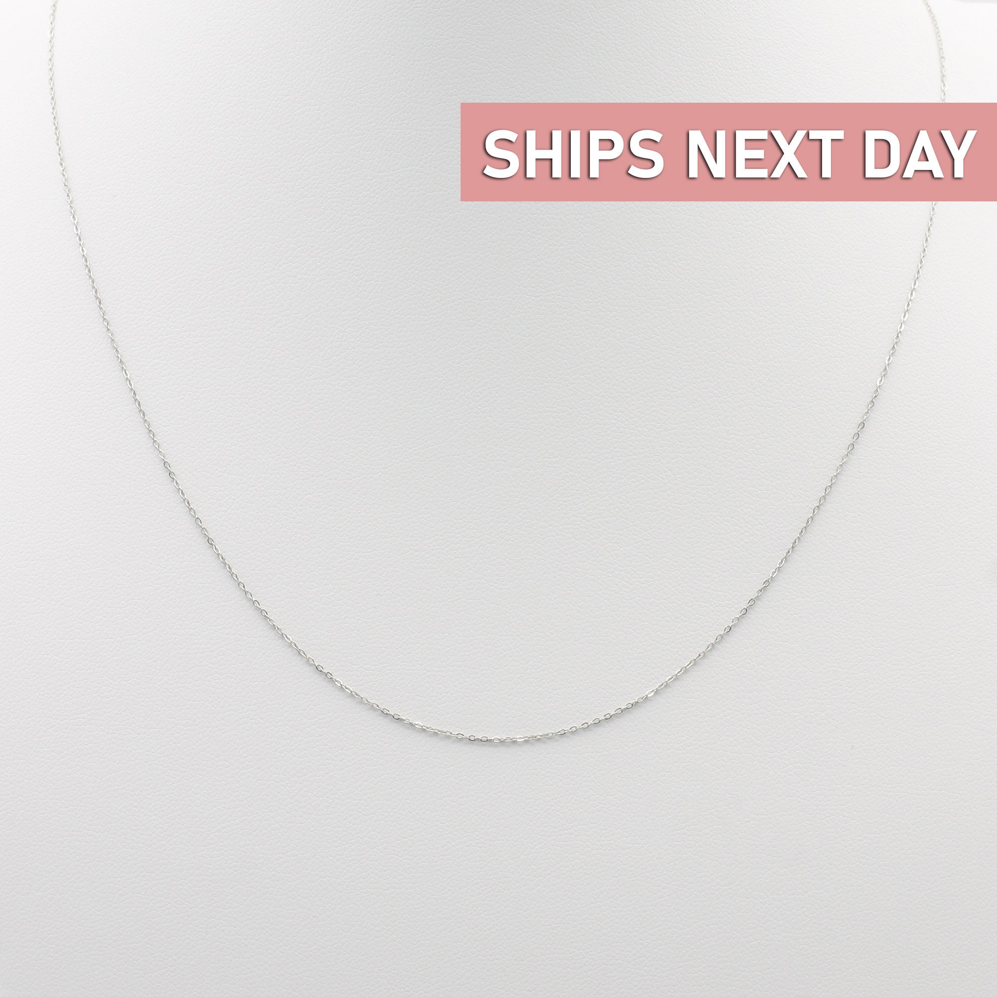 Dainty Silver Chain Bulk Jewelry Chains DIY Necklace Making - Etsy