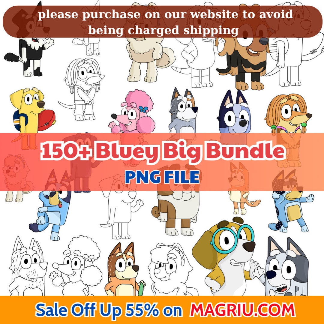 150 Blue Big Bundle, Blue Png, Blue Birthday Png, Blue Family Png, Blue ...