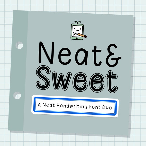 Handwriting Outline Font - Etsy