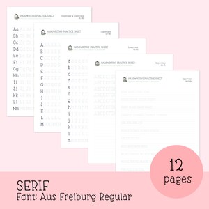 Handwriting Practice Bundle Printable Handwriting Worksheets - Etsy