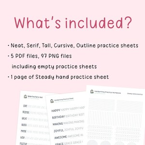 Handwriting Practice Bundle Printable Handwriting Worksheets - Etsy
