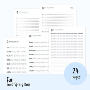 Handwriting Practice Worksheets Bundle: Printable Alphabet Writing ...