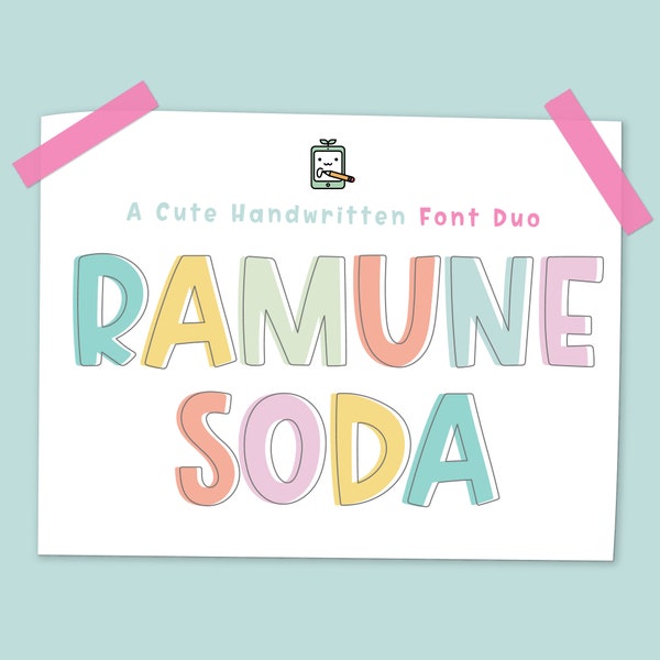 Soda Font Svg - Etsy