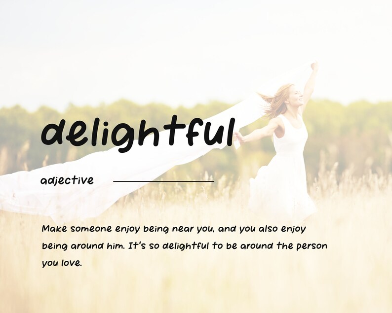 Delightful, OTF, Handwritten Font, Handwriting Font, Goodnotes Font ...