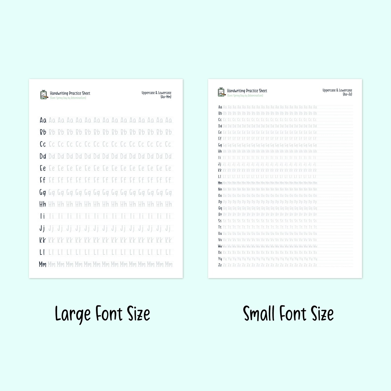 Fun and Narrow Handwriting Practice Sheets Printable - Etsy