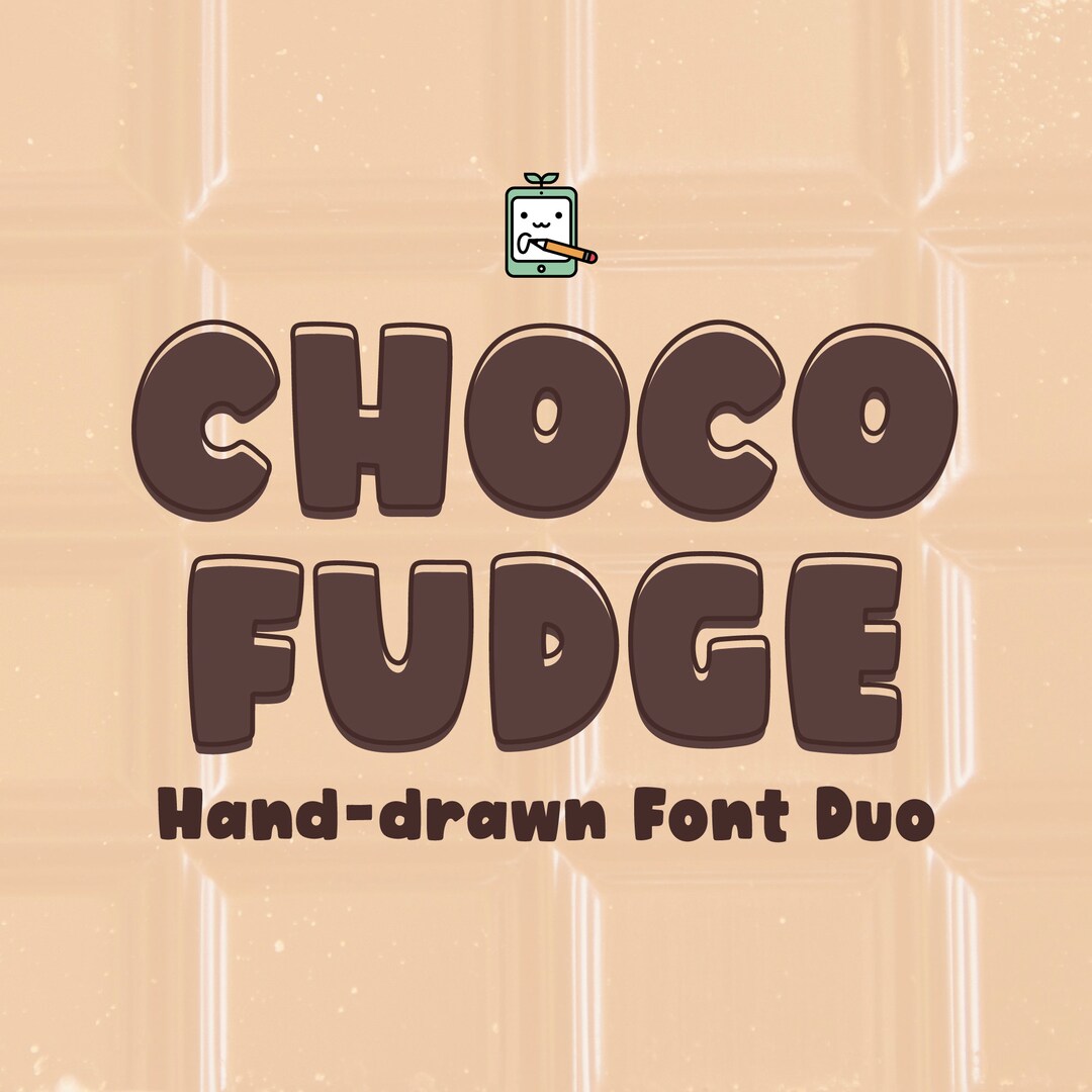 Choco Fudge, Font Duo, Cute Handwritten Font, OTF, Kids Font, Bold Font ...