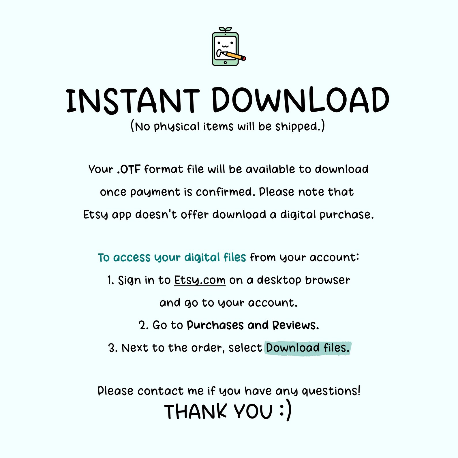 Elliot Letters Handwritten Font Study Font Simple Font - Etsy