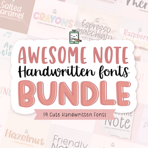 Font Bundle - Etsy