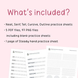 Handwriting Practice Bundle, Printable Handwriting Worksheets, Alphabet ...