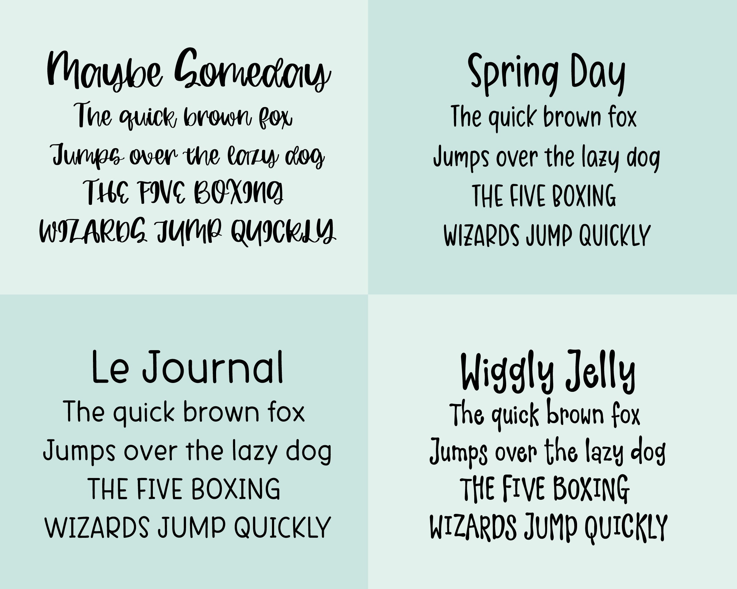 Gift Sets, Font Bundle, Handwriting Fonts, Cute Fonts, Study Fonts ...