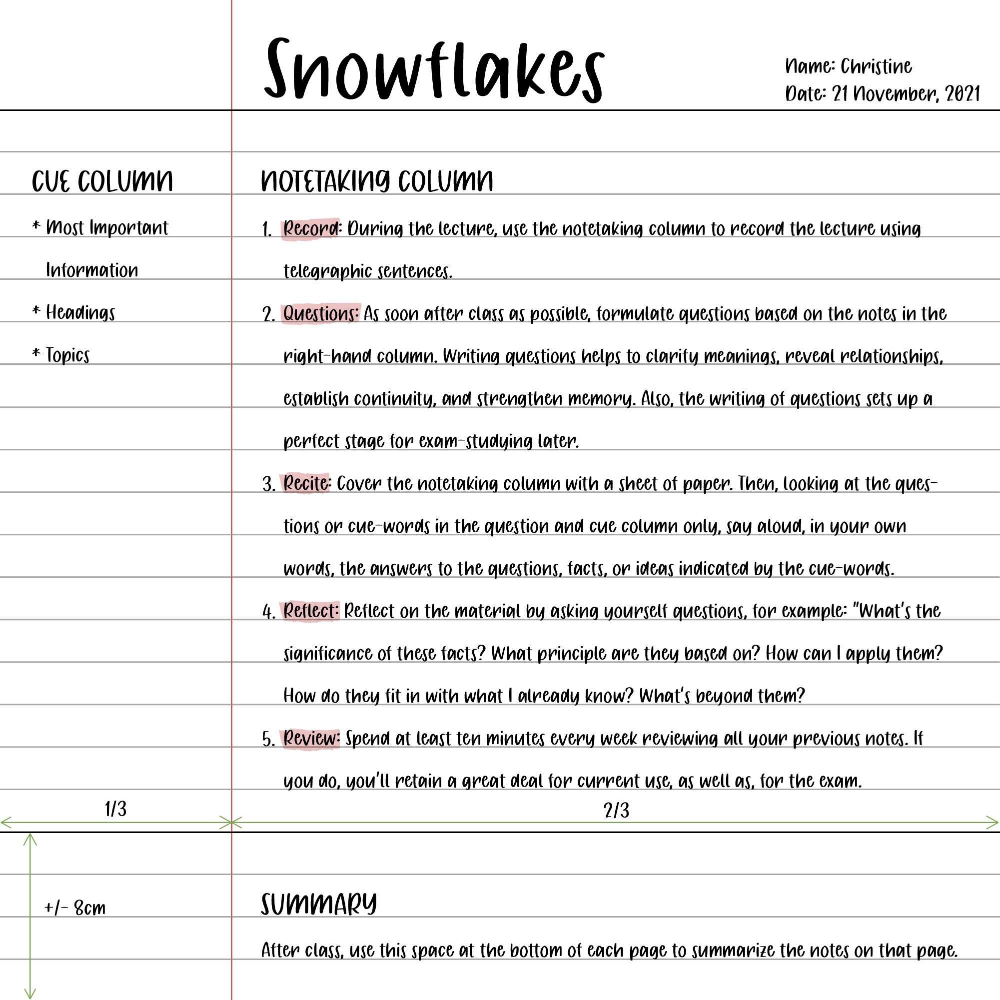 Snowflakes Handwritten Font OTF Font Download Handlettered | Etsy