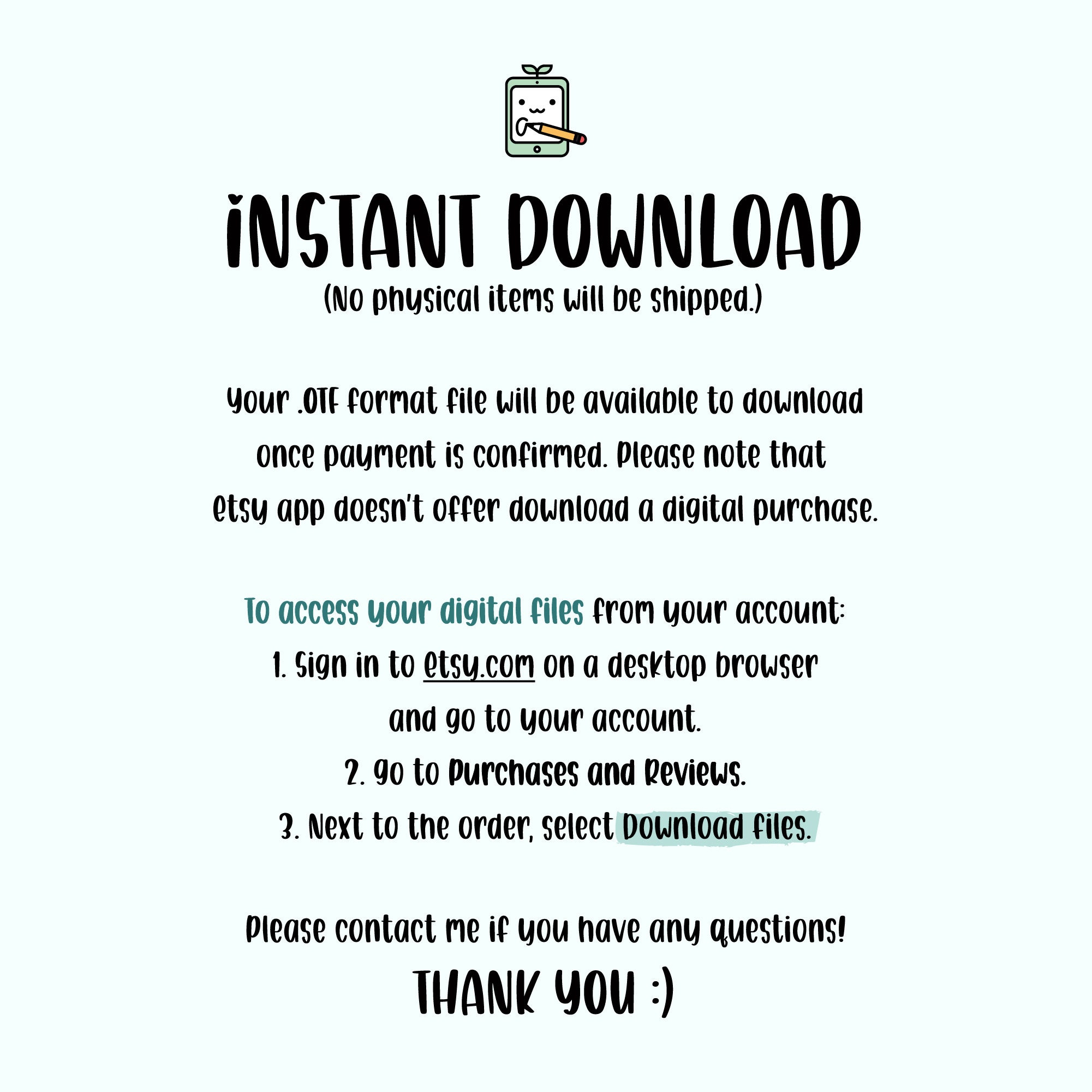 Ice Cream Sandwich Handwritten Font Handwriting Font OTF - Etsy UK