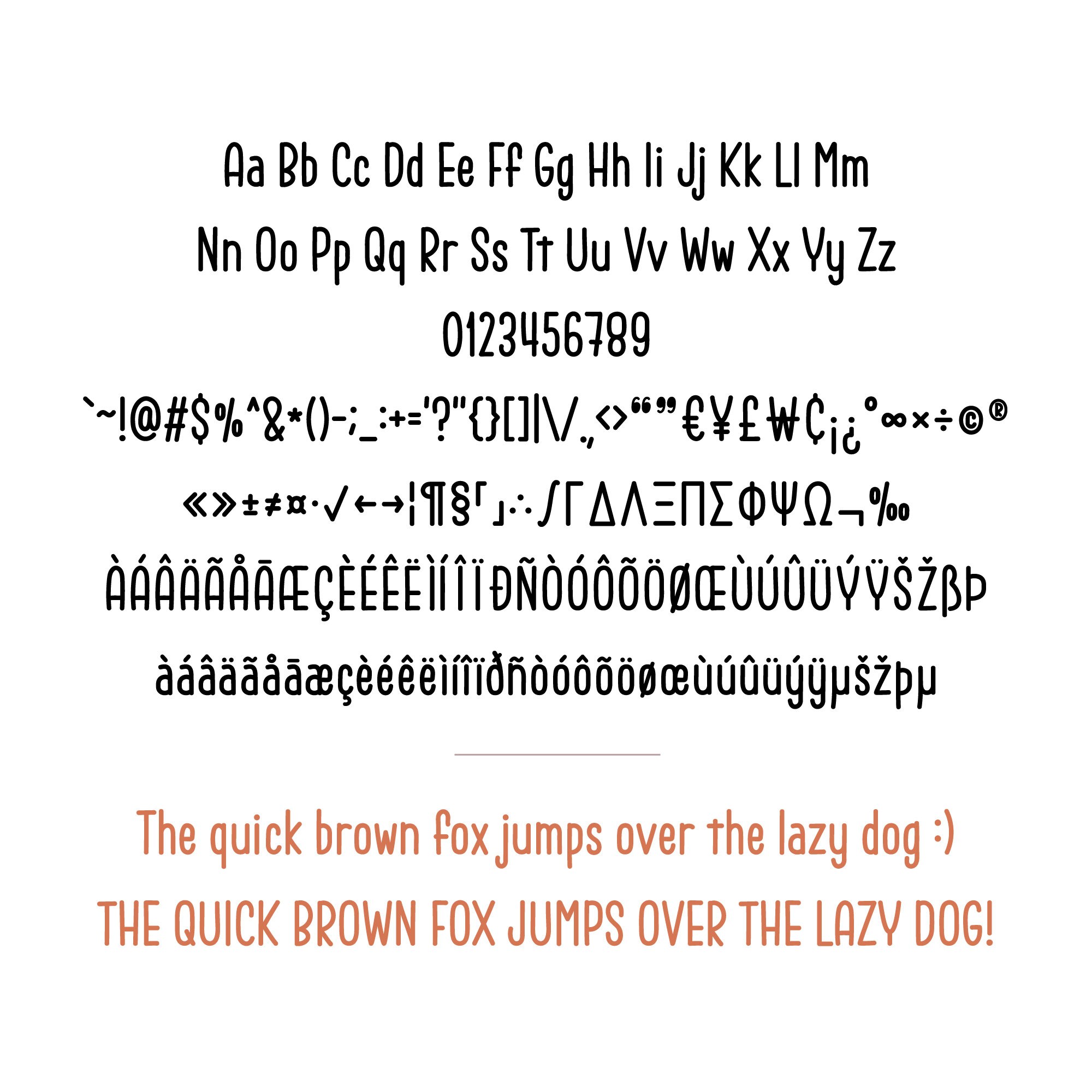 Ondol Handwriting Font Study Font Simple Font Handwritten | Etsy