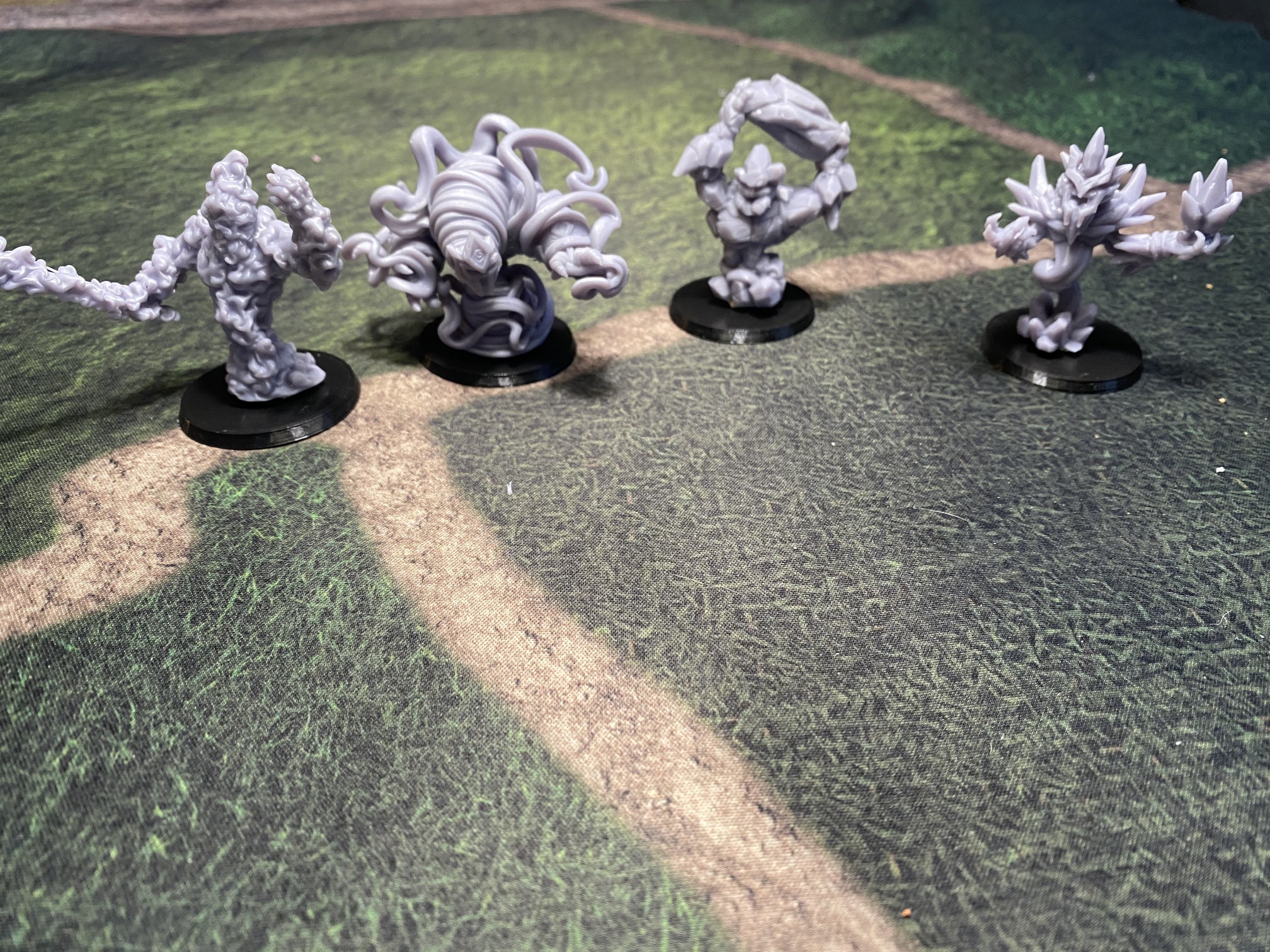 Elemental Set (ice, Wind, Fire, Stone) - Rgsculpt - Etsy