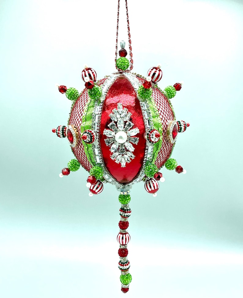 North Pole Sparkle-a Celebration/memory Ornament Ball for Christmas ...