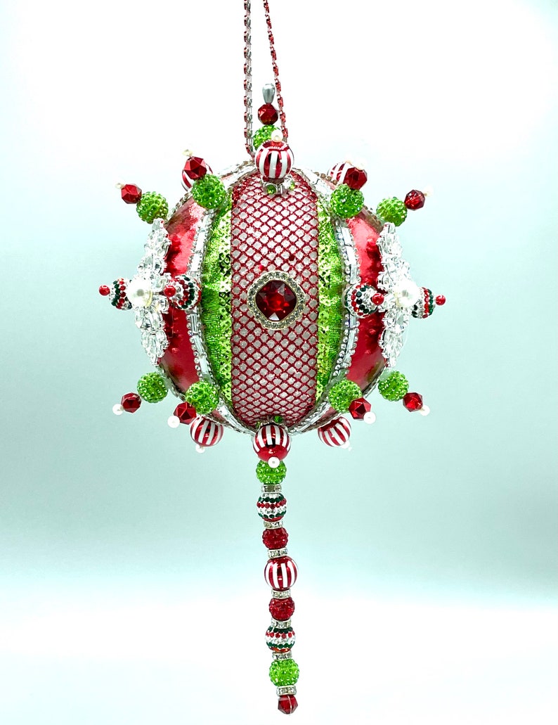 North Pole Sparkle-a Celebration/memory Ornament Ball for Christmas ...