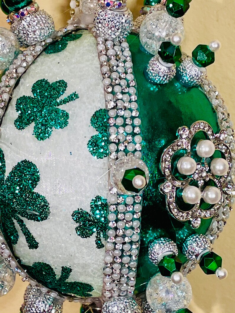 Luck of the Irish-st. Patrick’s Day Ornament Memory Ball - Etsy