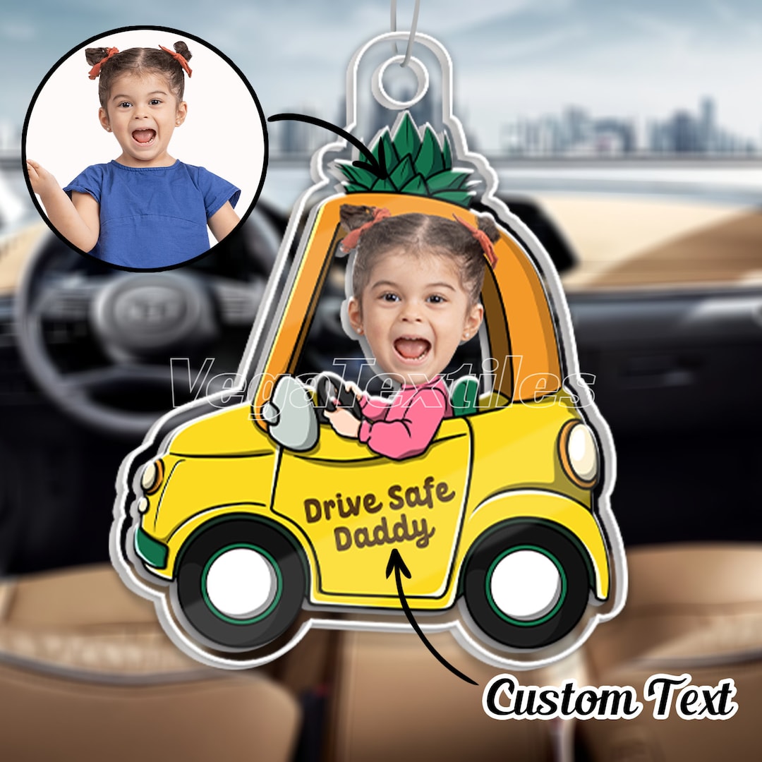 Persionalized Photo Drive Safe Daddy - Birthday, Love Gift for Dad ...