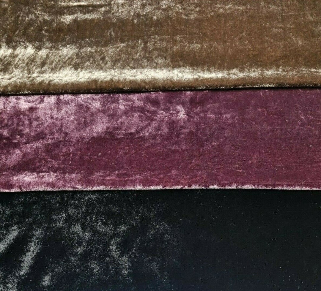 Viscose Silk Velvet Fabric Drapey Shiny Soft 51 Wide - Etsy UK