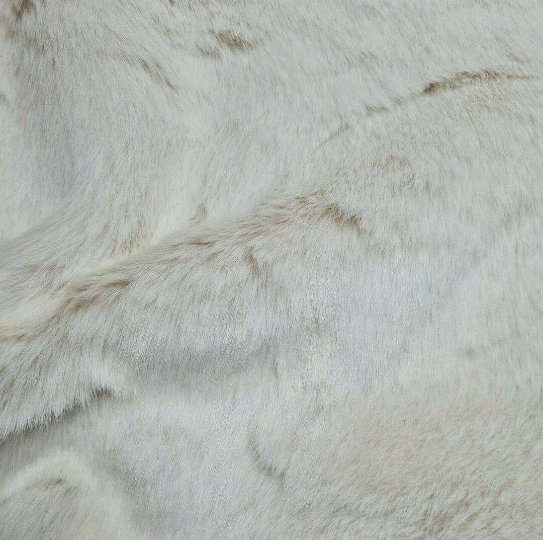 Faux Fur Fabric Cream Colour 59 Wide - Etsy