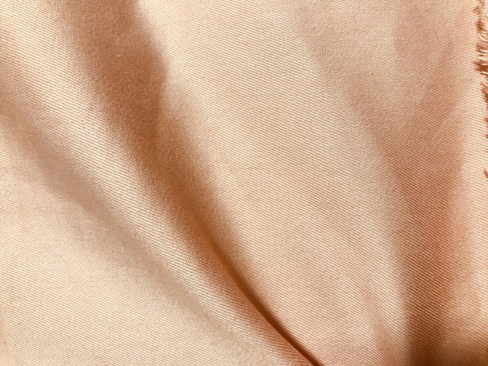 Peach Colour Stretch Cotton Polyester Fabric Sold By The Metre | Etsy