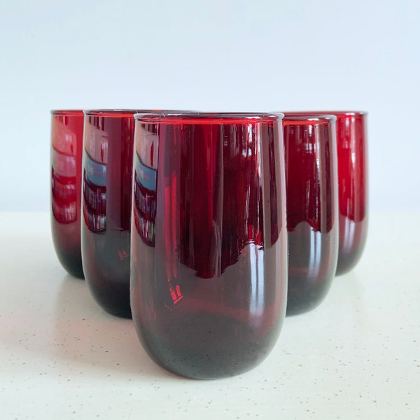 Royal Ruby Glass - Etsy